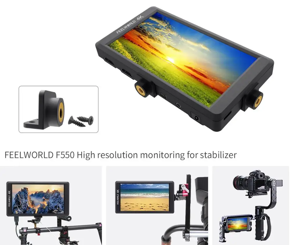 5 Inch Mini Ips Full Hd Field Dslr Small Lcd 4k Camera Steadicam Hdmi ...