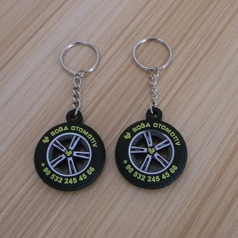 2d Rubber Keychain Customized Key Gadgets Pvc Keychain - Buy Soft Pvc ...