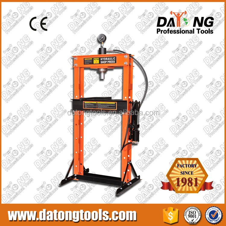 With Ce 20 Ton Air Hydraulic Shop Press With Gauge Bending Tools - Buy ...