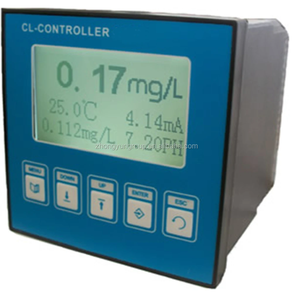 Rl001 Online Residual Water Chlorine Tester Digital Chlorine Sensor For ...