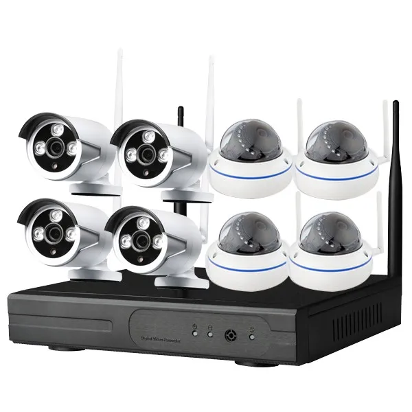The Popular 8 Channel 2.0m Hd Standalone Cctv Dvr Kits Camera Security ...