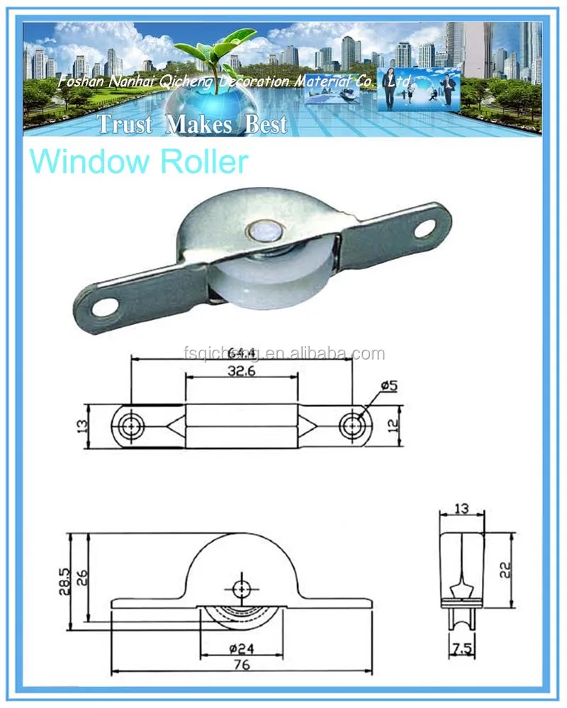 Steel Sliding Window Roller - Buy Window Rollers,Sliding Roller,Steel ...