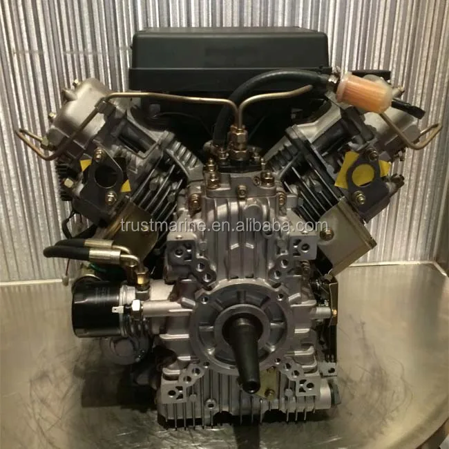 V-twin,4-stroke,Air-cooled Horizontal And Vertical Shaft Twin Cylinder ...