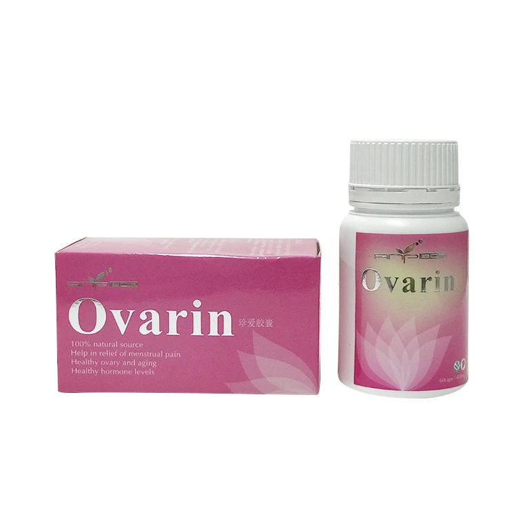 Cápsulas Ovarin Para Mujeres,Promoción De Equilibrio Hormonal Y Tener ...
