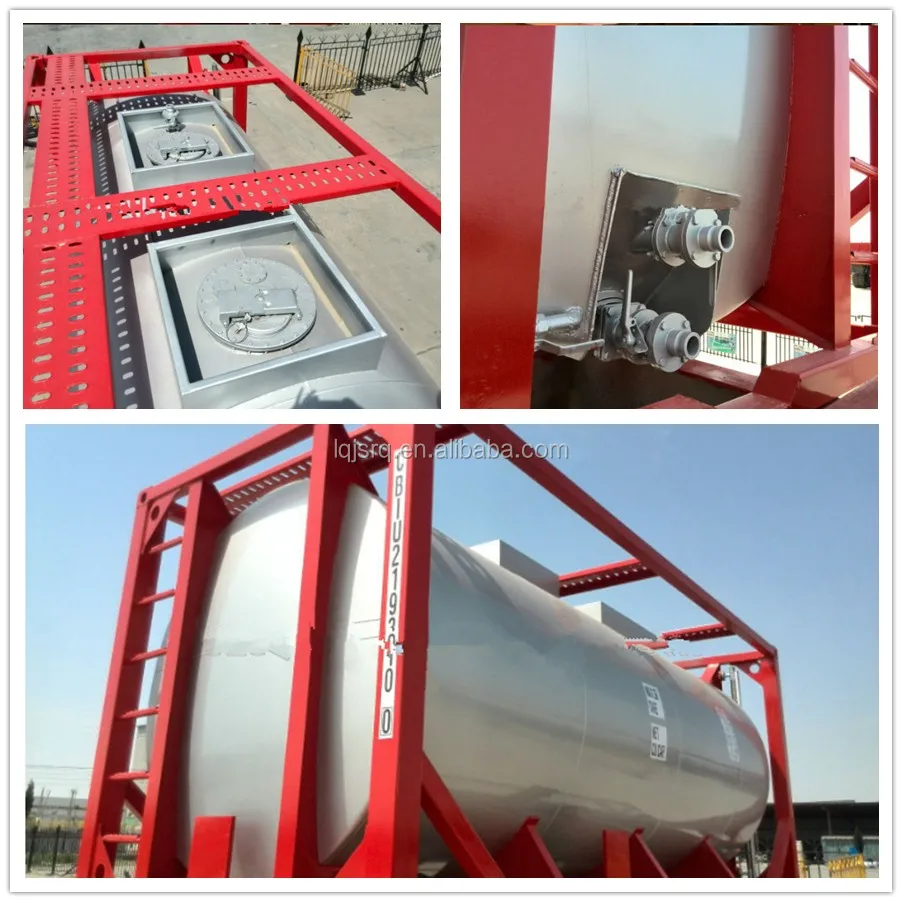 20000l Carbon Steel Liquid Storage Iso Tank Containers Price - Buy Iso ...