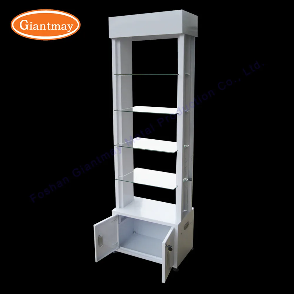Beautiful Cosmetic Store Floor Standing Eyelash Extension Display Stand ...