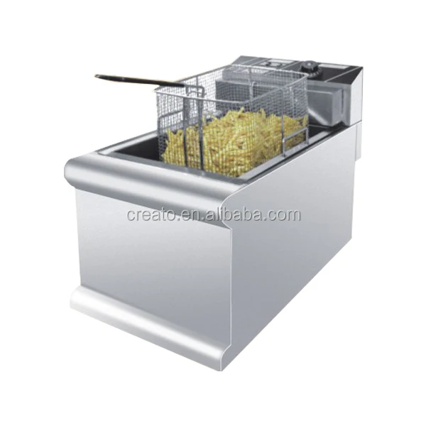 Ef112 Stainless Steel Electric Potato Chips Fryer For Commercial Use ...