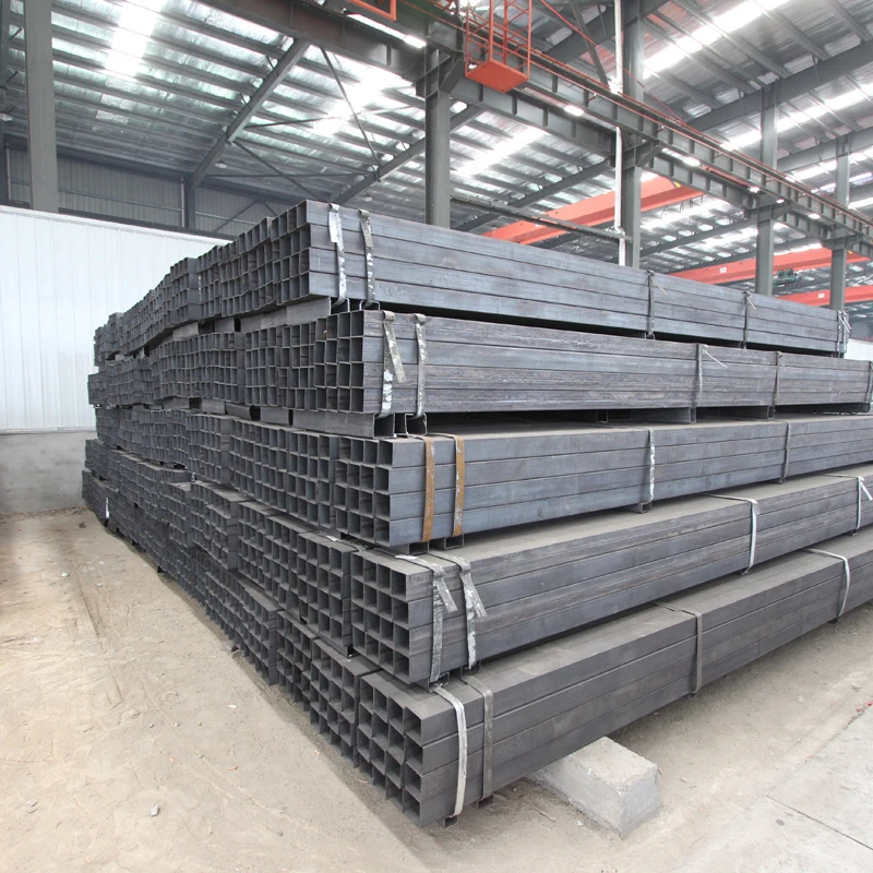 Black Iron Pipe 1 3/4 Inch Mild Steel Square Steel Pipe Tube Fence ...