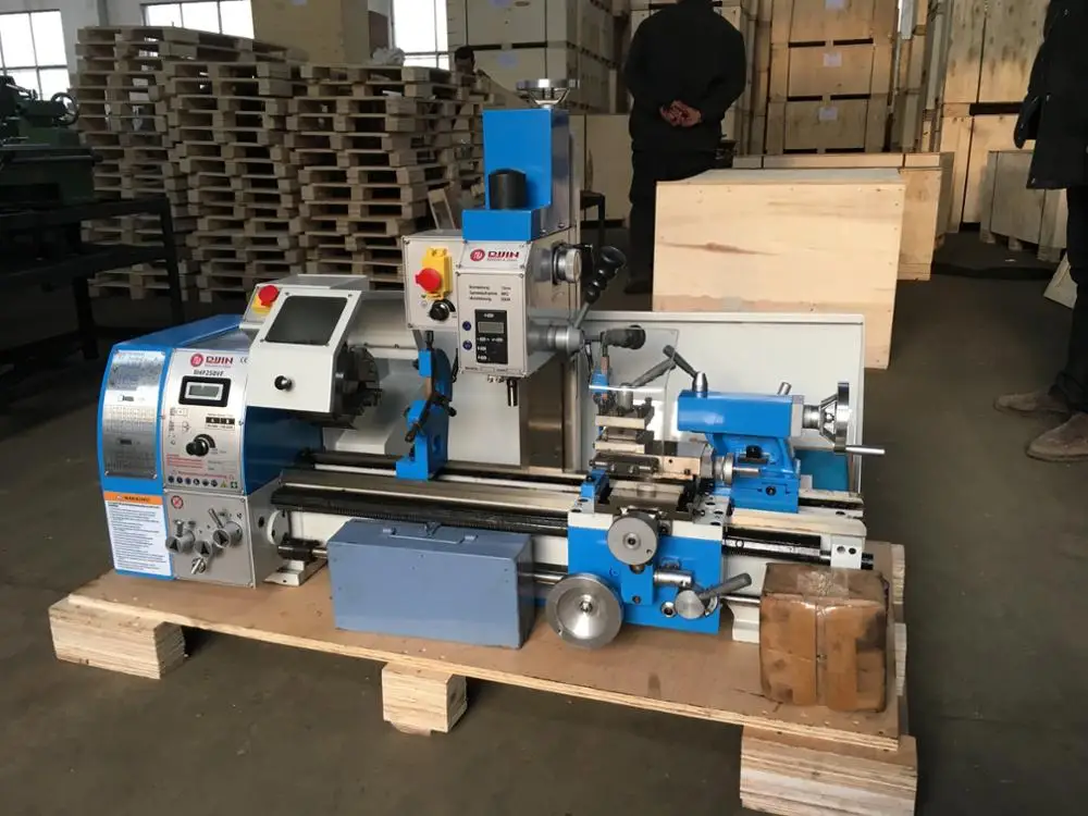 DIJIN BHP250VF - Versatile Metal Bench Lathe with 1.1kw Motor