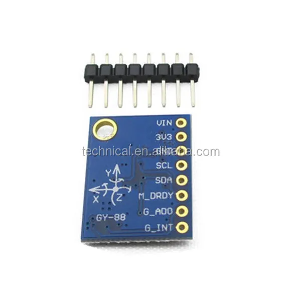 Gy-88 Mpu 6050 Hmc5883l 10dof Sensors 10 Dof 3 Axis Gyroscope ...