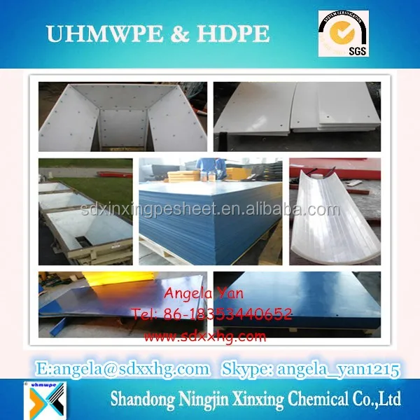 Chute And Hopper Uhmwpe Liner Plate - Buy Tivar Uhmwpe Concrete Hopper ...