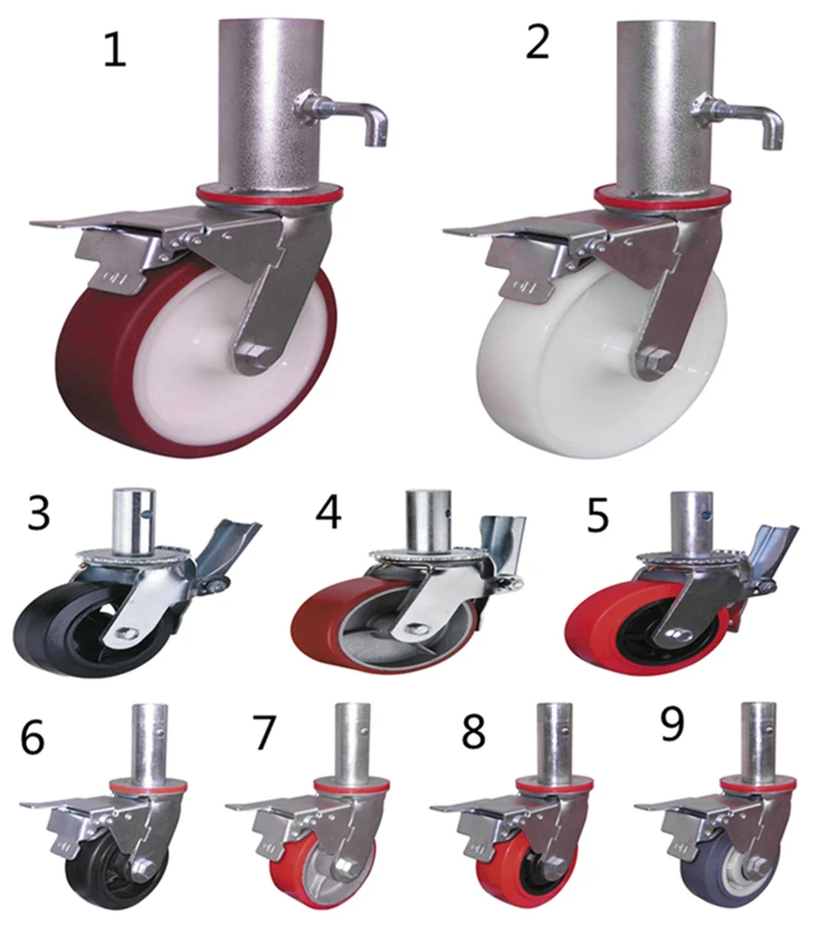 Wbd Low Price 6 Inch Mobile Scaffolding Caster Wheel For Sale - Buy ...