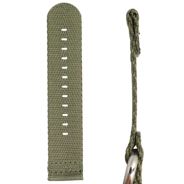 Woven 2 Pieces Nylon Fabric Rope Watch Band - Buy Rope Watch Band,Watch ...