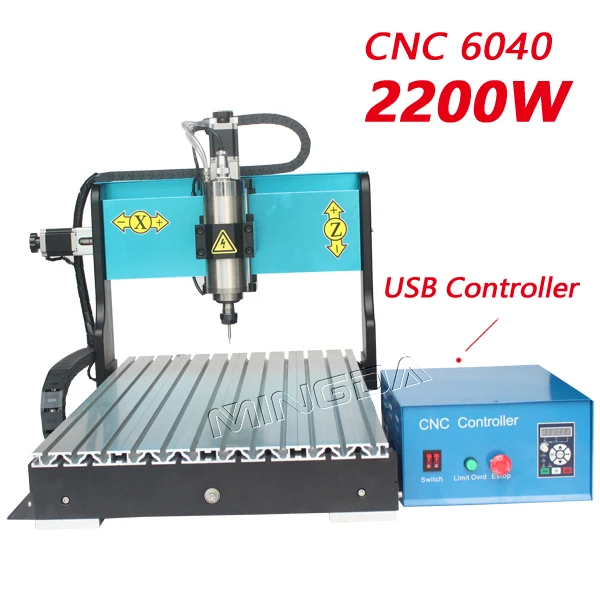 Cnc 6040 2200w Jewelry/diamond Engraving Machine,3d Cnc Router,Metal ...