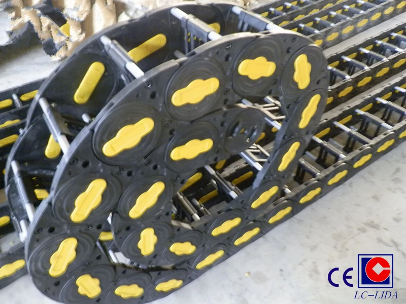 Plastic Cable Track Drag Chain Cable Wire Hose Carrier - Buy Cable Drag ...