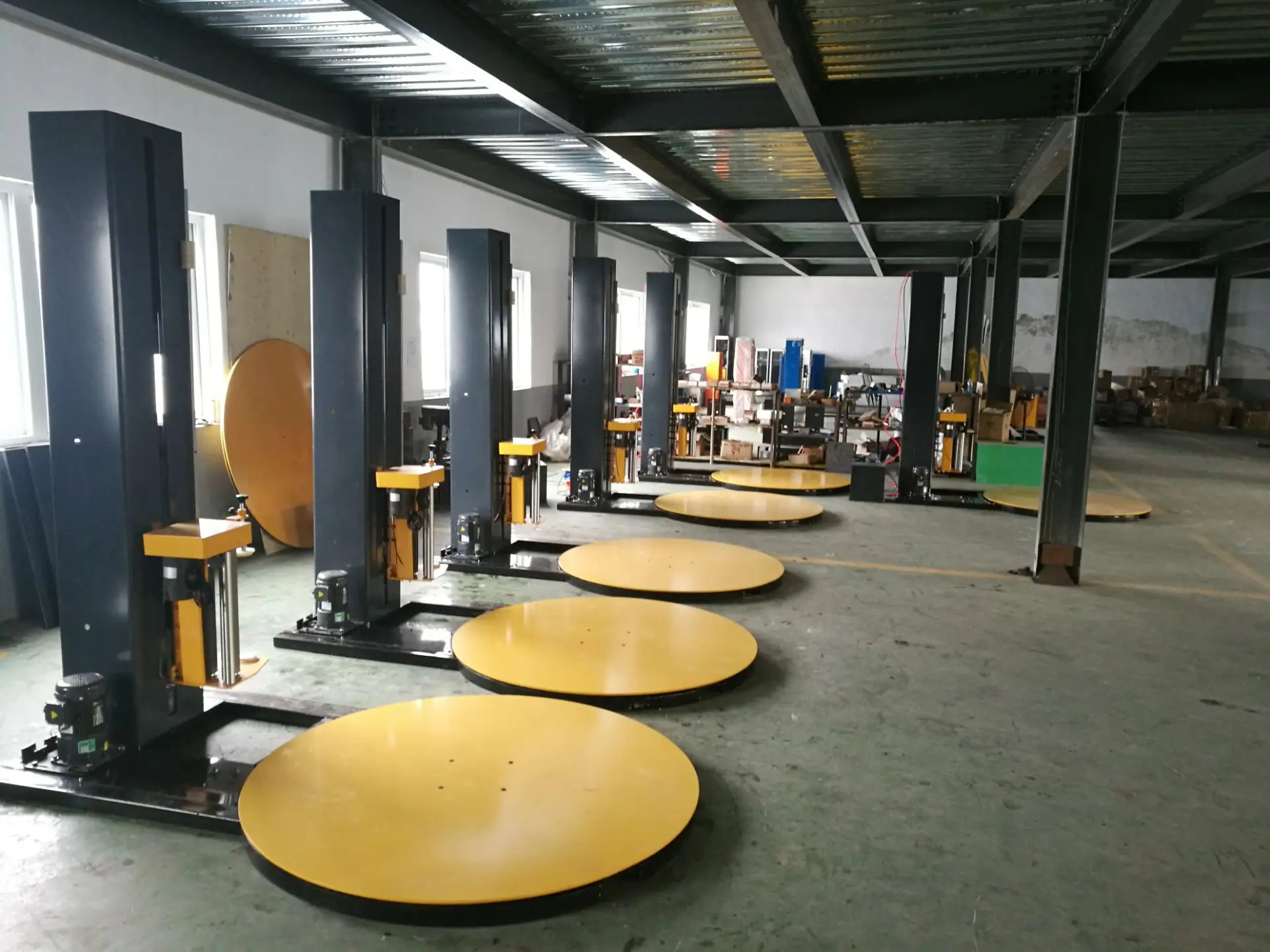 Automatic Pallet Shrink Wrap Machine - Efficient & Reliable