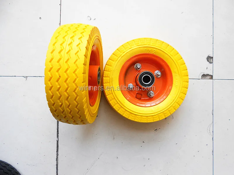 6x2 Small Steel Wheel Pneumatic Rubber Tires - Buy Small Rubber Wheels ...