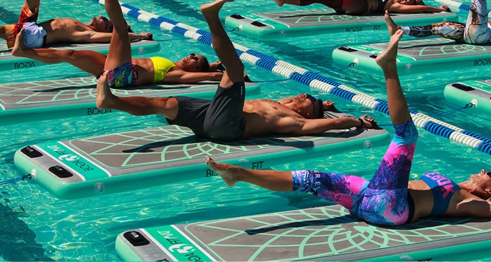 FAVORITE Inflatable Water Yoga Mats - Customized Fitness