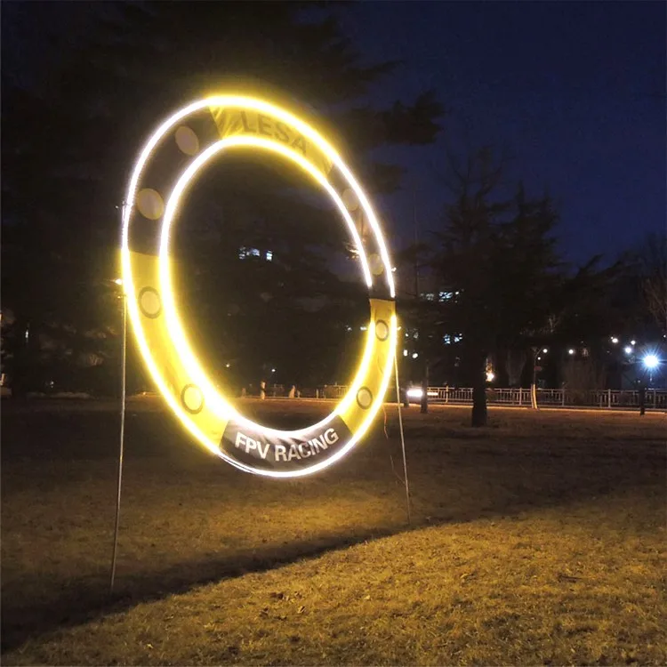 Led Light Round Drone Fpv Racing Ring Gate For Outdoor Event - Buy ...
