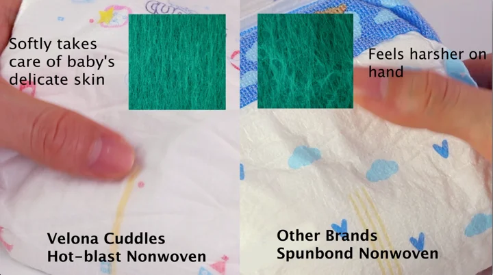 Velona Cuddles T Shape Baby Nappy Diapers - Soft & Absorbent