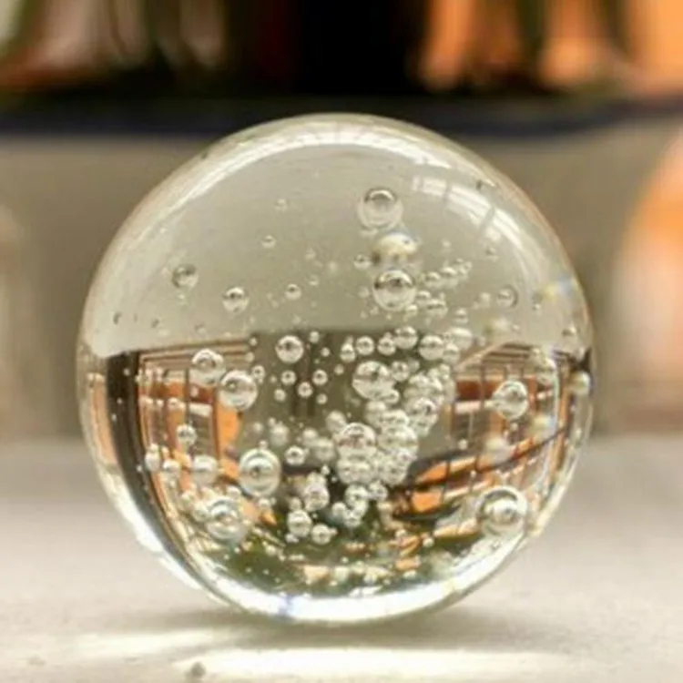 High Transparent Solid Display Spheres Clear Bubble Round Acrylic Ball ...