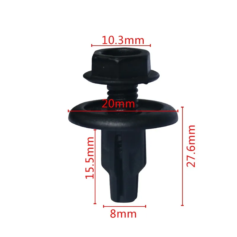 04223 Automotive Push Clips Nylon Retaining Clips Auto Body Clips ...