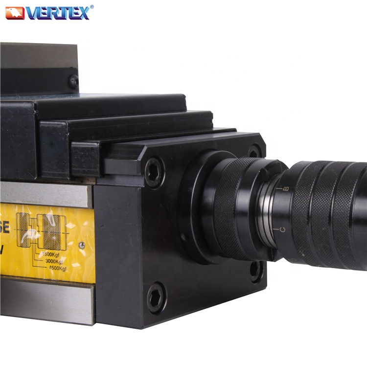 VERTEX VMC-160HV Precision CNC Vise - Hydraulic Clamping