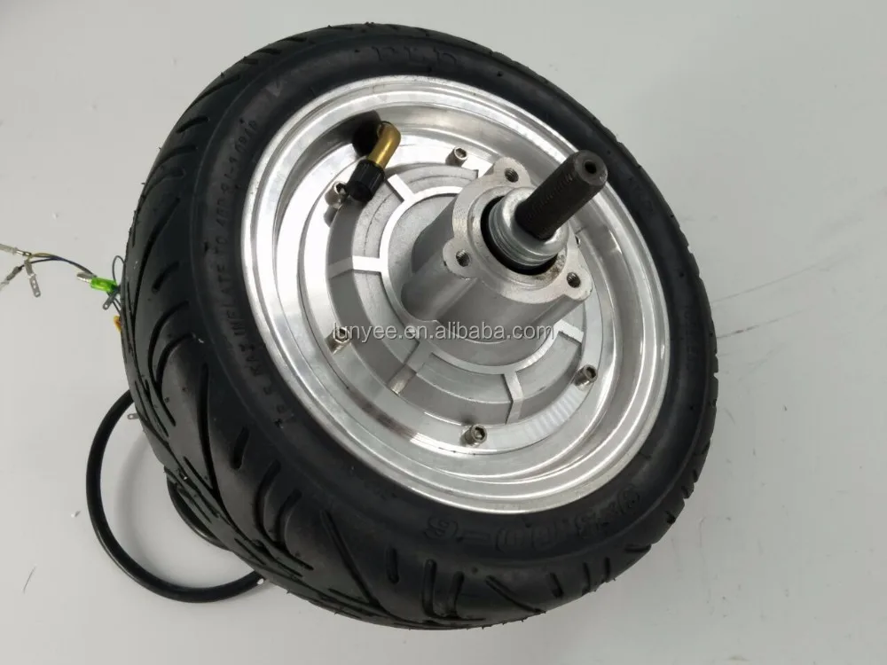 Brushless Hub Motor 24V 350W for Electric Bike & Scooter - 9 Inch ...