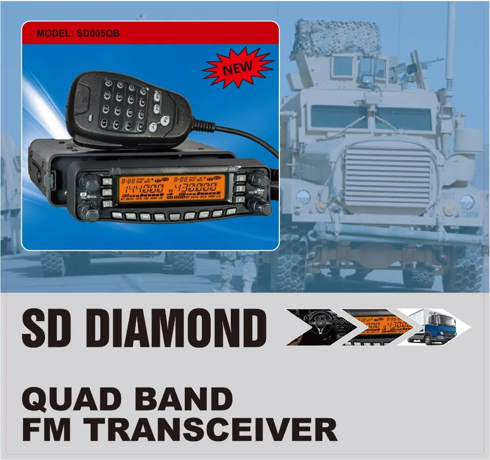 Diamond MC101 VHF Mobile Antenna - 136-174 Mhz for Ham Radio