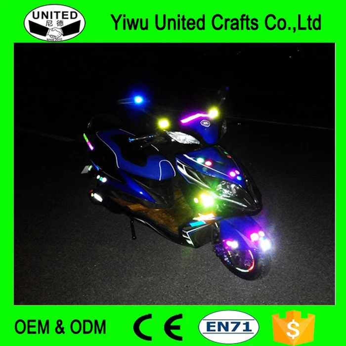 Round Shape Transparent Stickers Reflective Safety Pvc Stickers - Buy ...