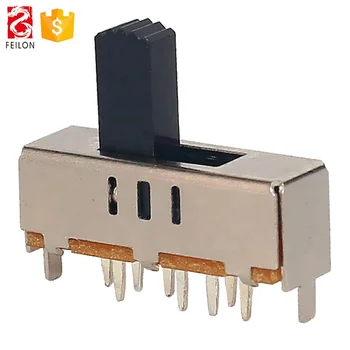 12 Pin 4 Position Slide Switch 0.3a 50vdc On-off Switch - Buy 4 ...