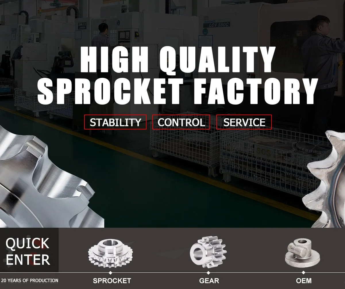 Changzhou Scs Sprocket Transmission Co., Ltd. - Sprocket, Gear