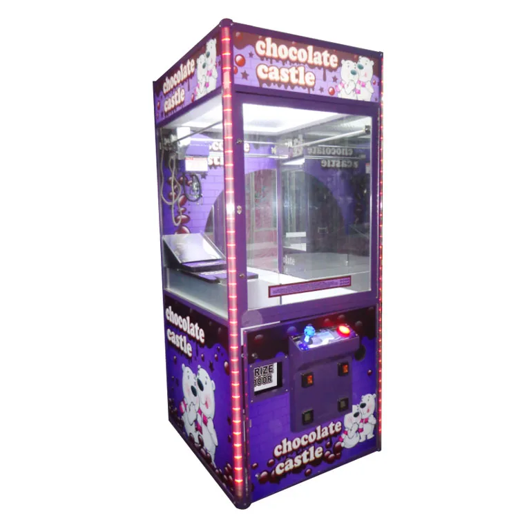 Arcade Chocolate Castle Candy Toy - Claw Crane Vending Game Machine