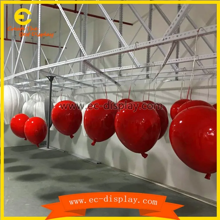 Window Display Props Frp/fiberglass Balloons Sculpture - Buy Fiberglass ...