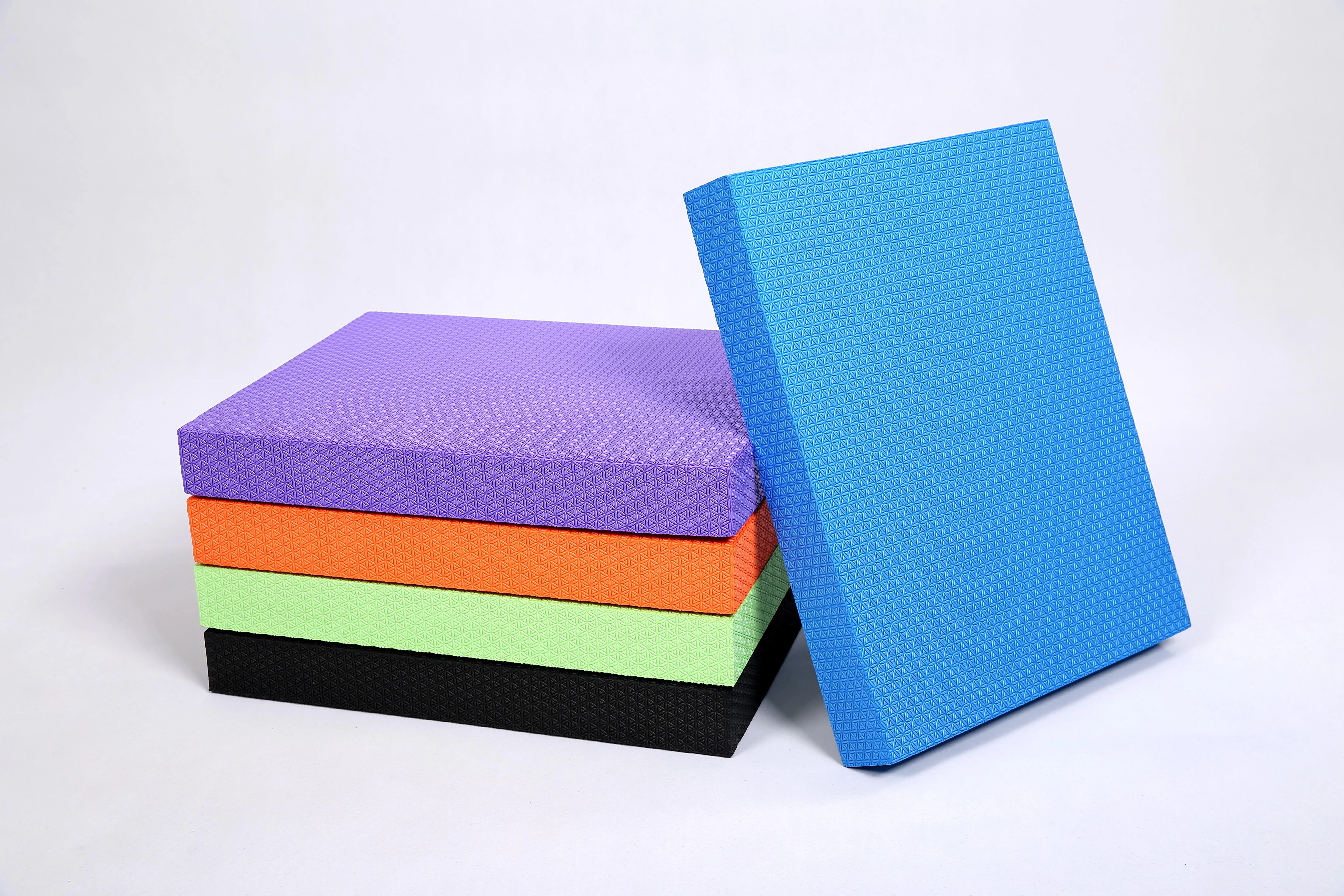 Wholesale Blue Gym Tpe Yoga Exercise Fitness Square Balance Foam Pad ...