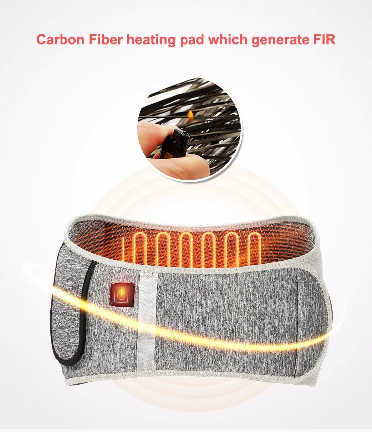 Electric Heated Waist Belt With Energy Saving For Personal Care - Buy ...