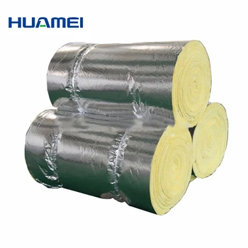 Faced Batt Foil Fiberglass Vinyl Insulation Cover Glass Wool Insulation ...