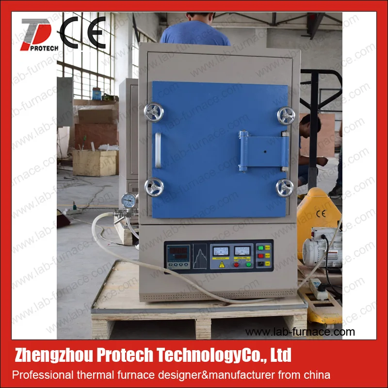 Câmara do forno de atmosfera inerte de laboratório forno a gás forno ...