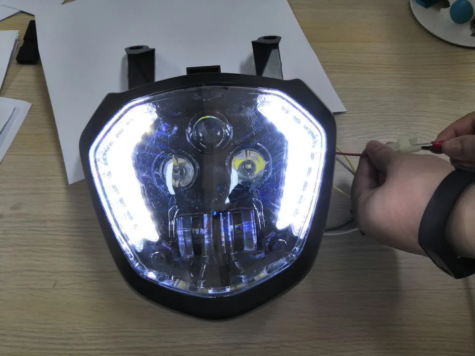 Led Motorcycle Headlight Kit With Drl For Yamaha Mt07 - Buy Led ...