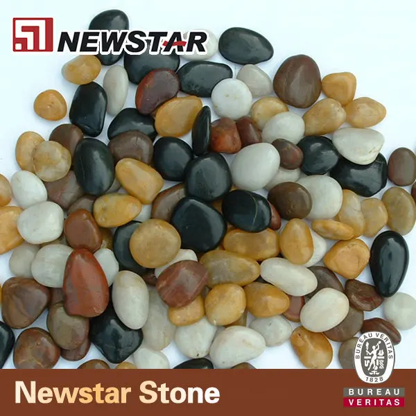 Natural Oval Cobbles & Pebbles For Gardens Pebble Stone Round Medallion ...