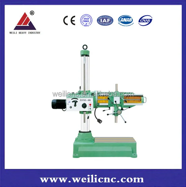 Spindle 360 Degree Rotation Universal Radial Arm Drilling Machine Z3732 ...