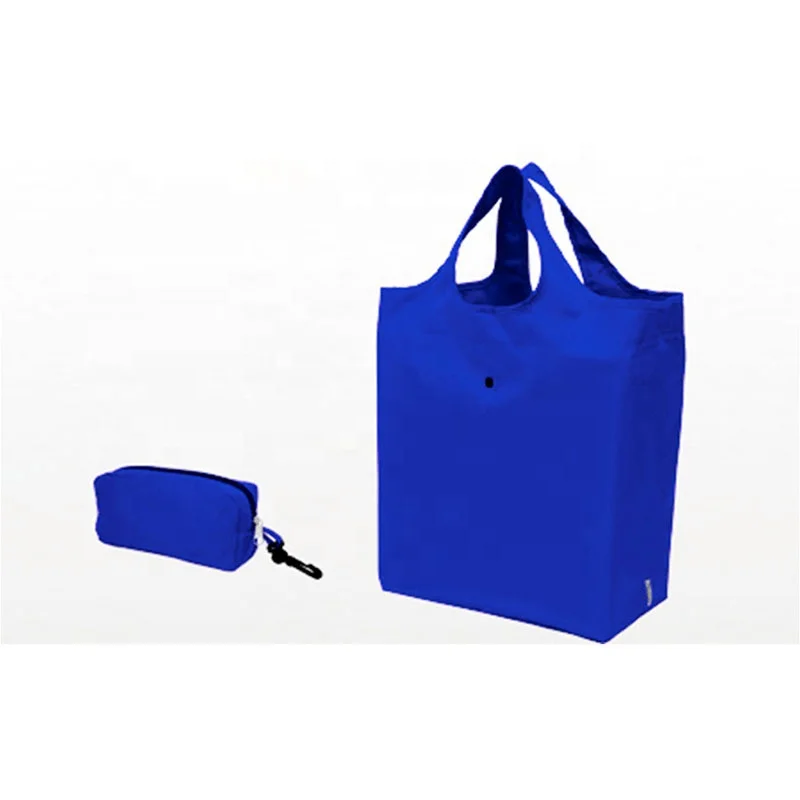 Custom Design 190t Polyester Foldable Shopping Bag Reusable Foldable ...