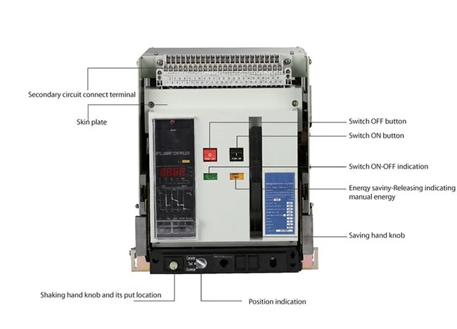 High Quality Intelligent Acb Dw45 3200a 4000a - Buy Acb 690v,Dw45 ...