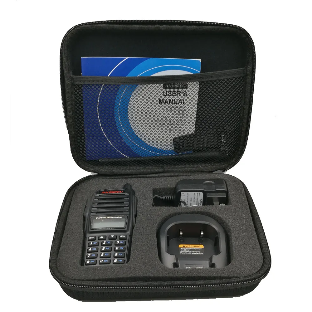 Portable Radio Case Walkie Talkie Hand Bag For Baofeng Uv-82 Uv-8d ...