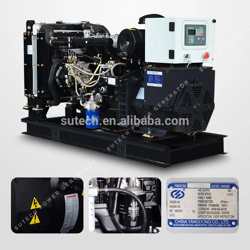 Denyo Type Yangdong Diesel Generator 40kva with Y4102ZD Engine