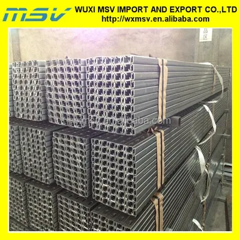 Unistrut Channel 41x41 Slotted Hot Dip Galvanised 3m