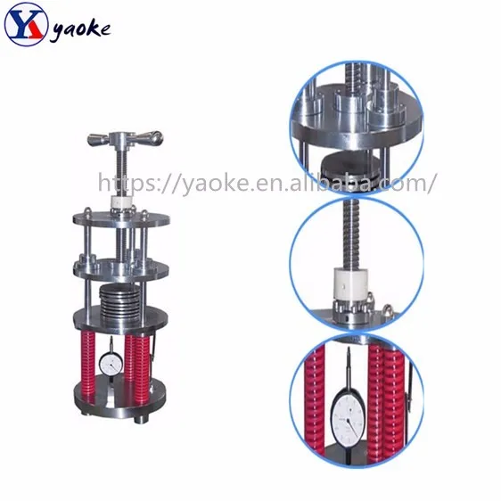 SATRA TM64 Rubber Compression Deformation and Rebound Tester