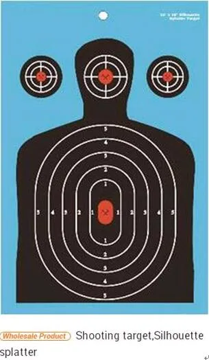 Hunting Red Self-adhesive Shooting Targets,High-contrast Radiant Red ...