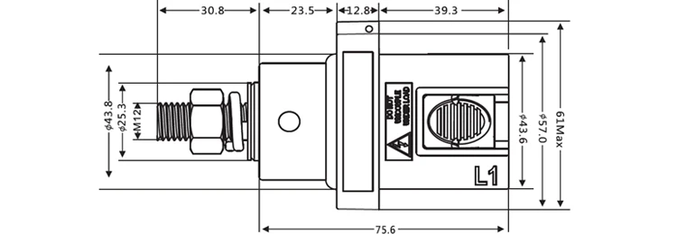400A Powerlock Line Source Female Plug for Stage Distribution