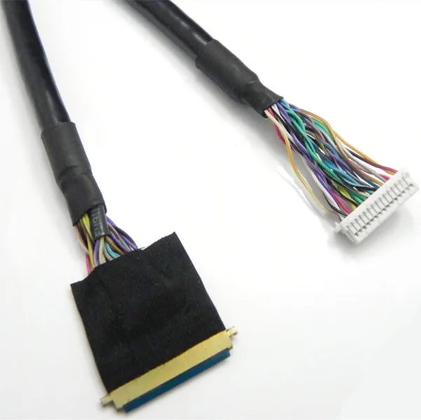 30 Pin Lvds Cable Shielded Lvds Ffc Cable Custom Factory - Buy Shielded ...